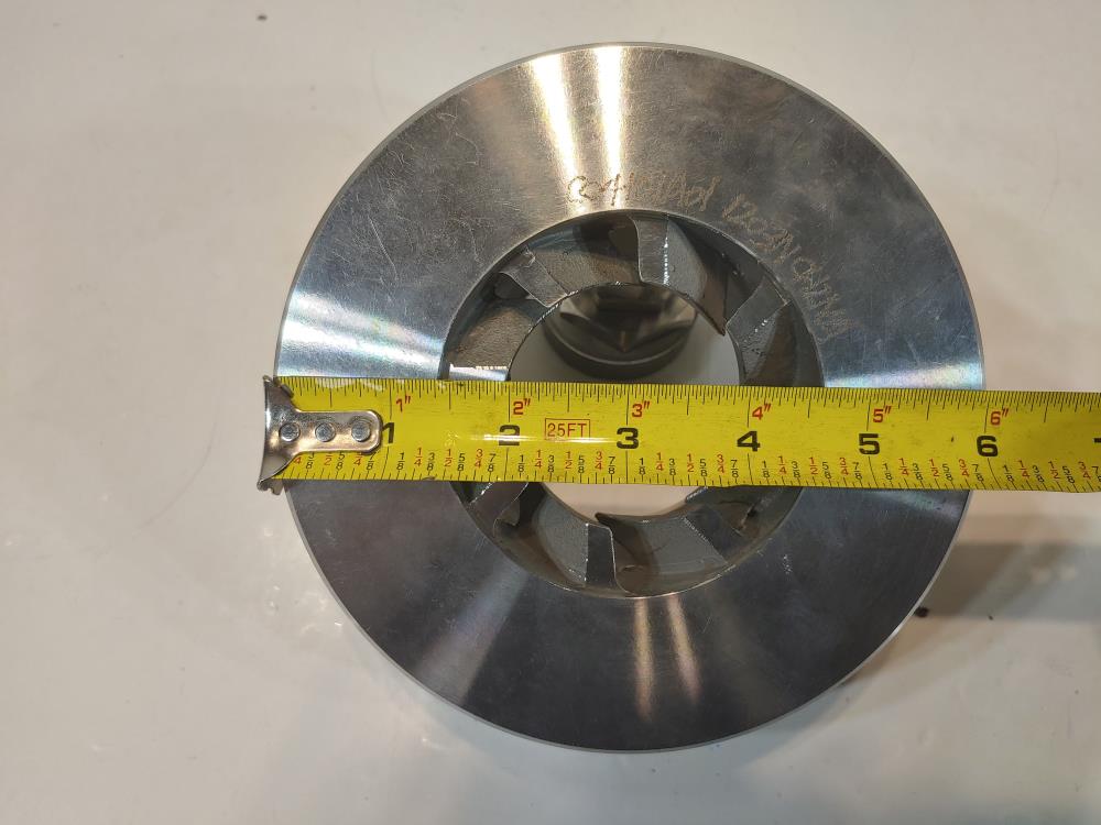 Goulds 6" Taper Bore Stuffing Box Cover PN: RC04107A0112 For 3196 Pump