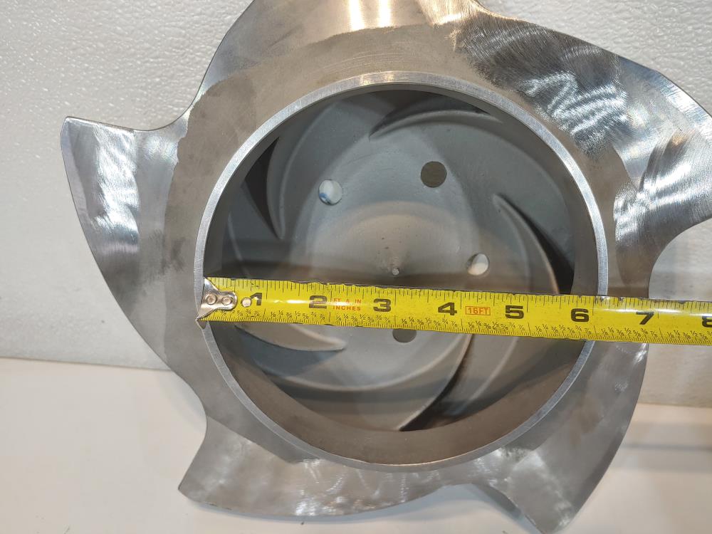 Flowserve ( Durco ) 5-Vane Impeller CD4M 6 x 4 x 13 P/N #MY36846AA130