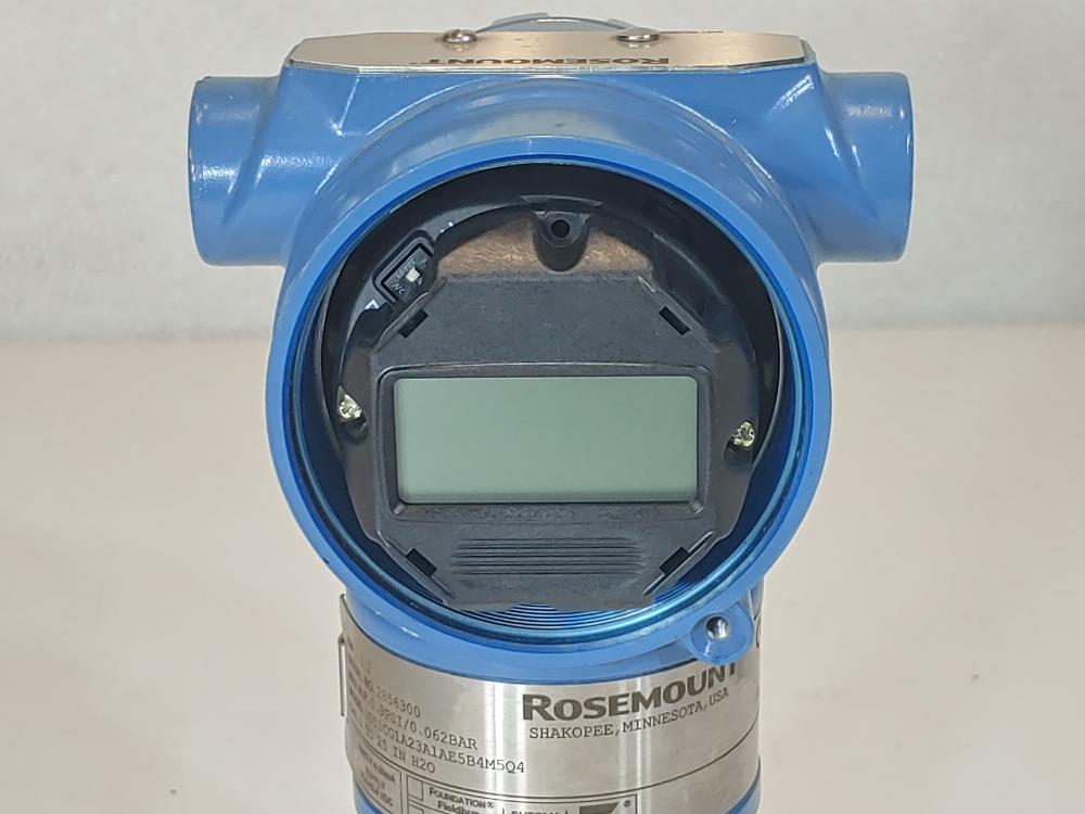 Rosemount 3051 Pressure Transmitter Model 3051CG1A23A1AE5B4M5Q4