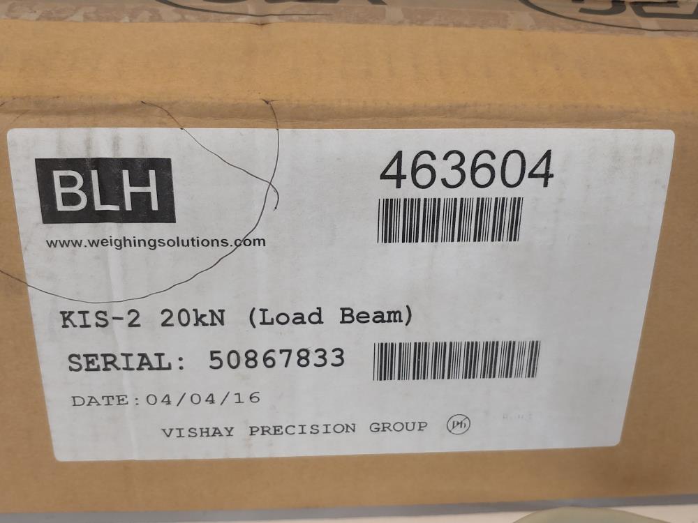 VISHAY BLH KIS-2 20 kN Load Cell