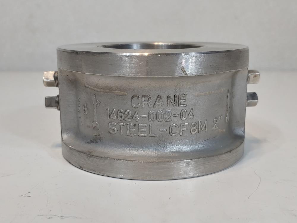 Crane Duo-Chek II CF8M 2" 600# Double Disc Check Valve FIG#:G60CPF-559
