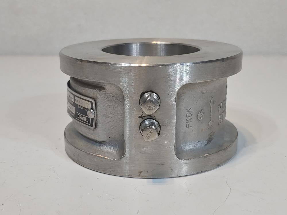 Crane Duo-Chek II CF8M 2" 600# Double Disc Check Valve FIG#:G60CPF-559