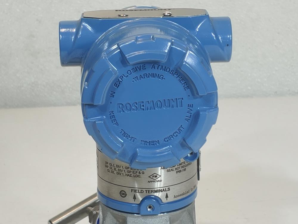 Rosemount Differential Pressure Transmitter 3051CD2A02A1AS5E5M5P9 w ...