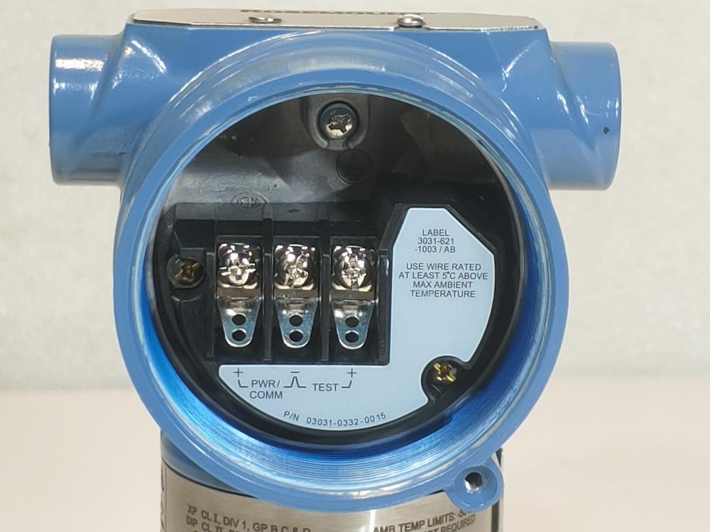 Rosemount Differential Pressure Transmitter 3051CD2A02A1AS5E5M5P9 w ...