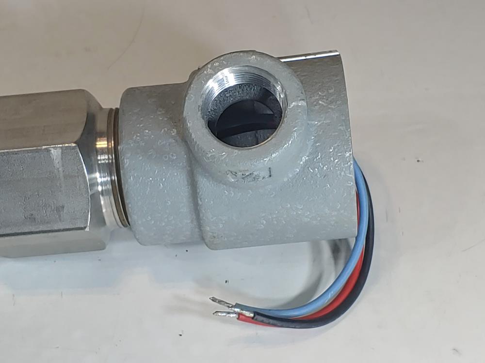W. E. Anderson Flotect 3/4" EX. Proof Vane Operated Flow Switch V4-SS-2 ...
