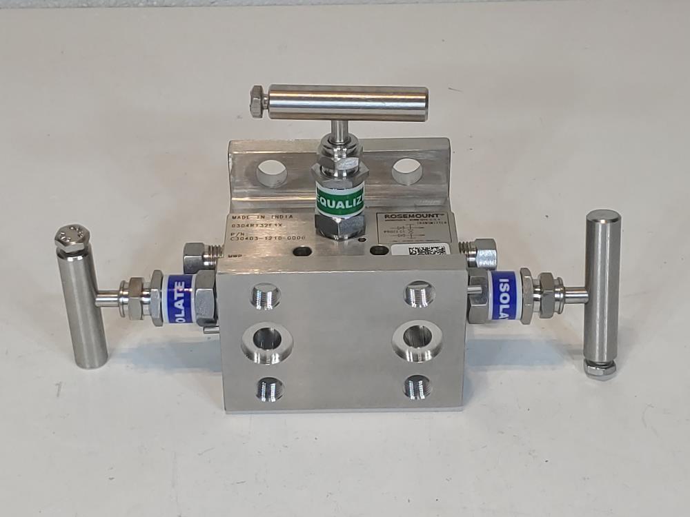Rosemount 0304RT32F1X Conventional Manifold