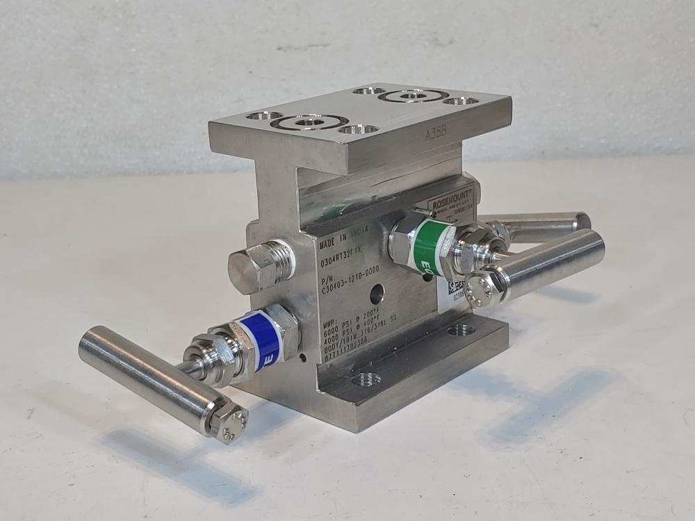 Rosemount 0304RT32F1X Conventional Manifold