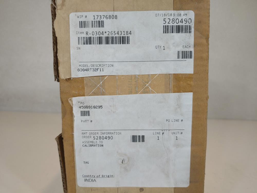 Rosemount 0304RT32F1X Conventional Manifold