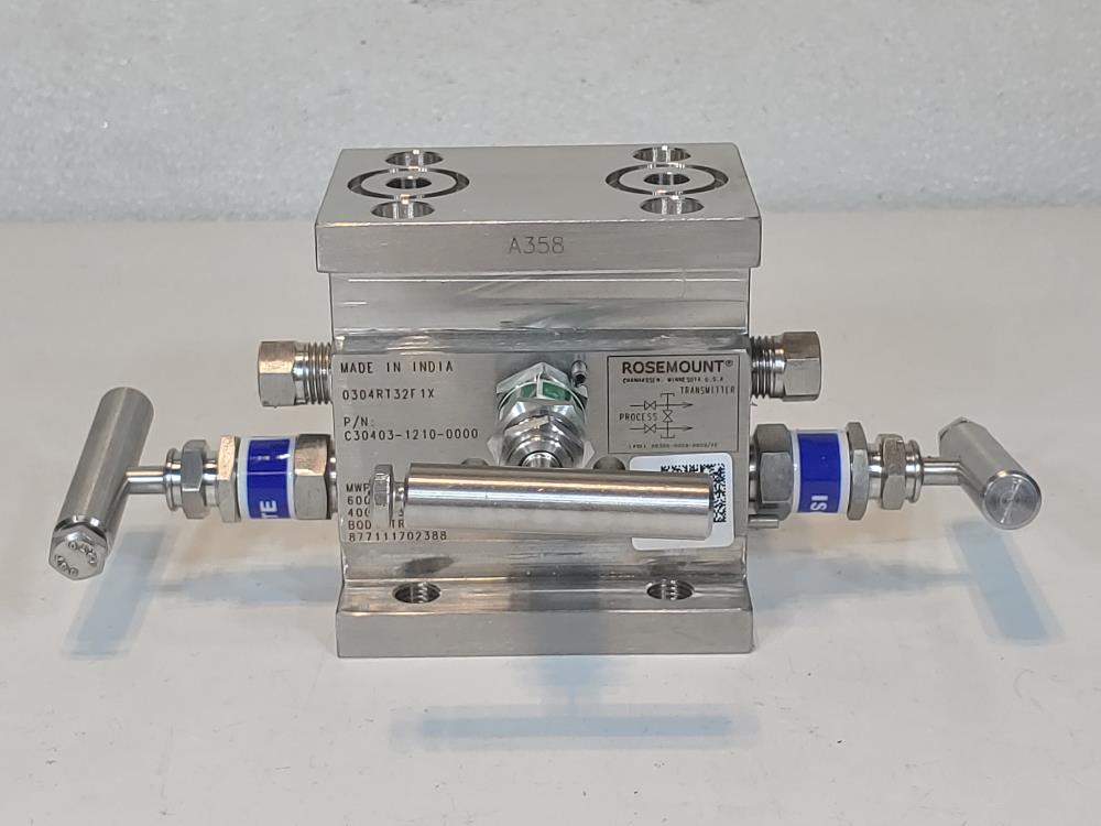 Rosemount 0304RT32F1X Conventional Manifold