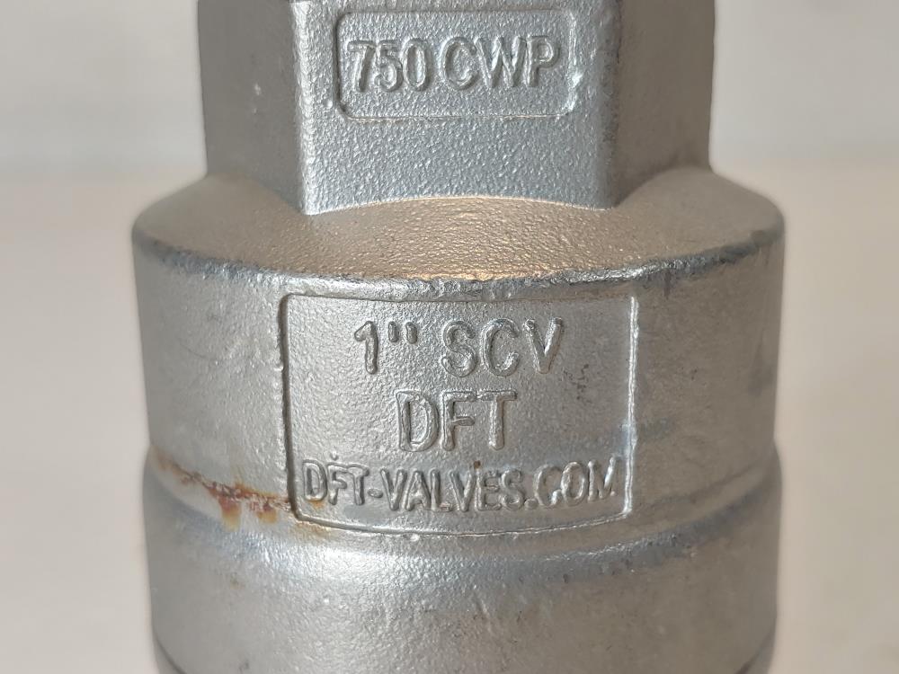 DFT 1" SCV 750 CWP Check Valve