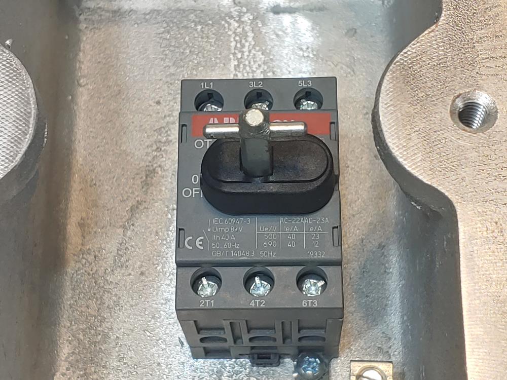 ABB Electrical Enclosed Manual Motor Controller NF327-3P