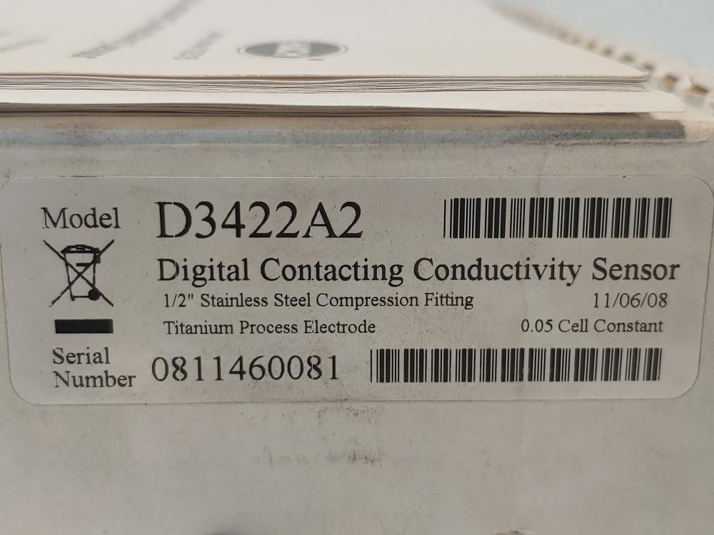 HACH Digital Contacting Conductivity Sensor D3422A2