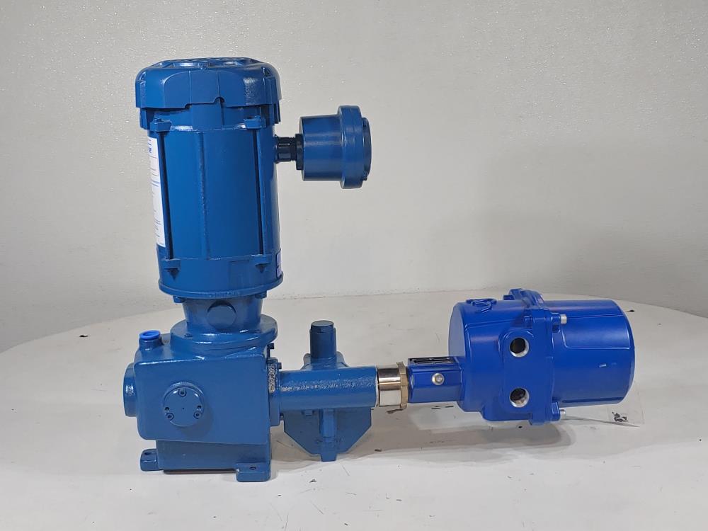 Neptune 500-S-N4 Metering Pump w/ Motor & Actuator Advanced Stroke ...