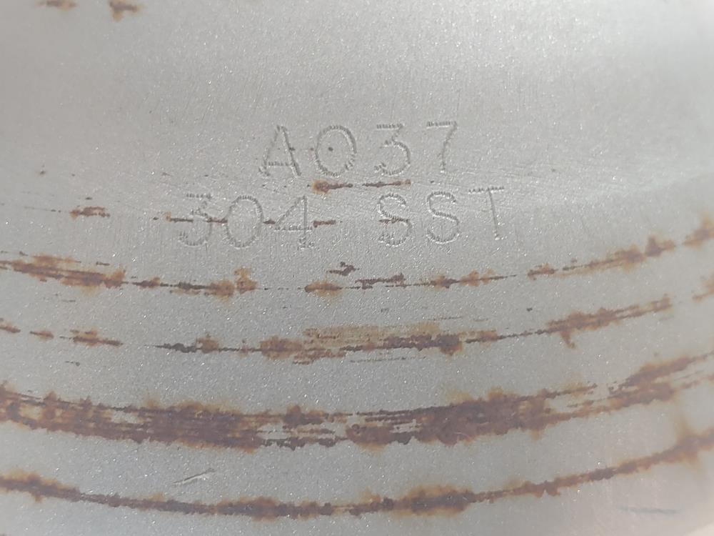 Hoke Double Ended Sample Cylinder DOT-3A 1800, 304 Stainless Steel 18A0122