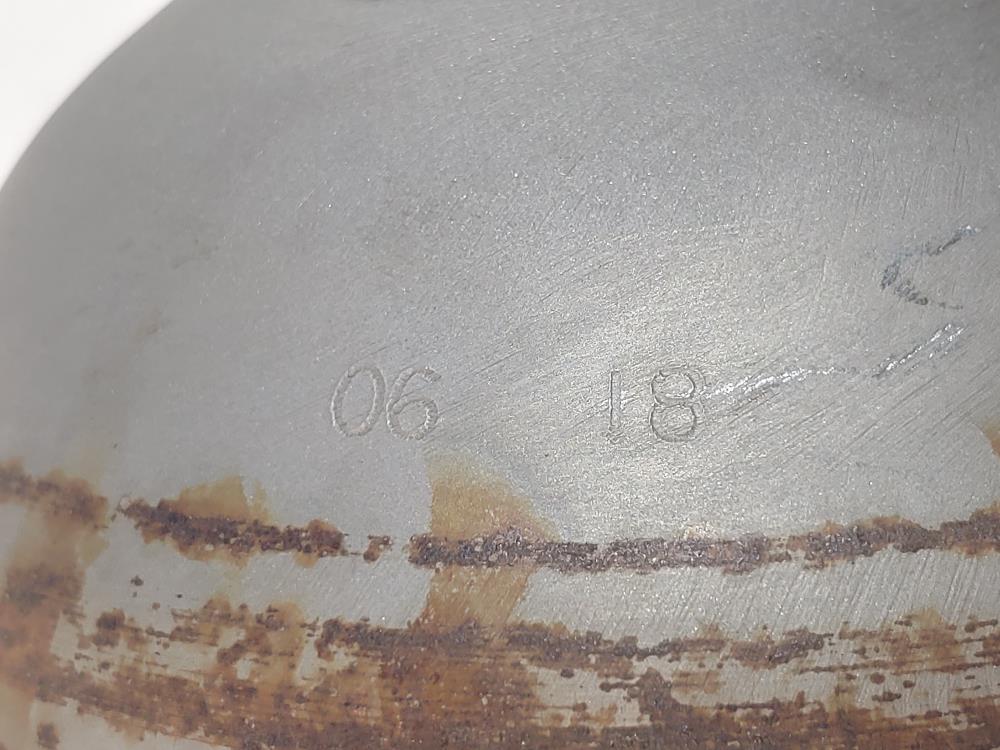 Hoke Double Ended Sample Cylinder DOT-3A 1800, 304 Stainless Steel 18A0122