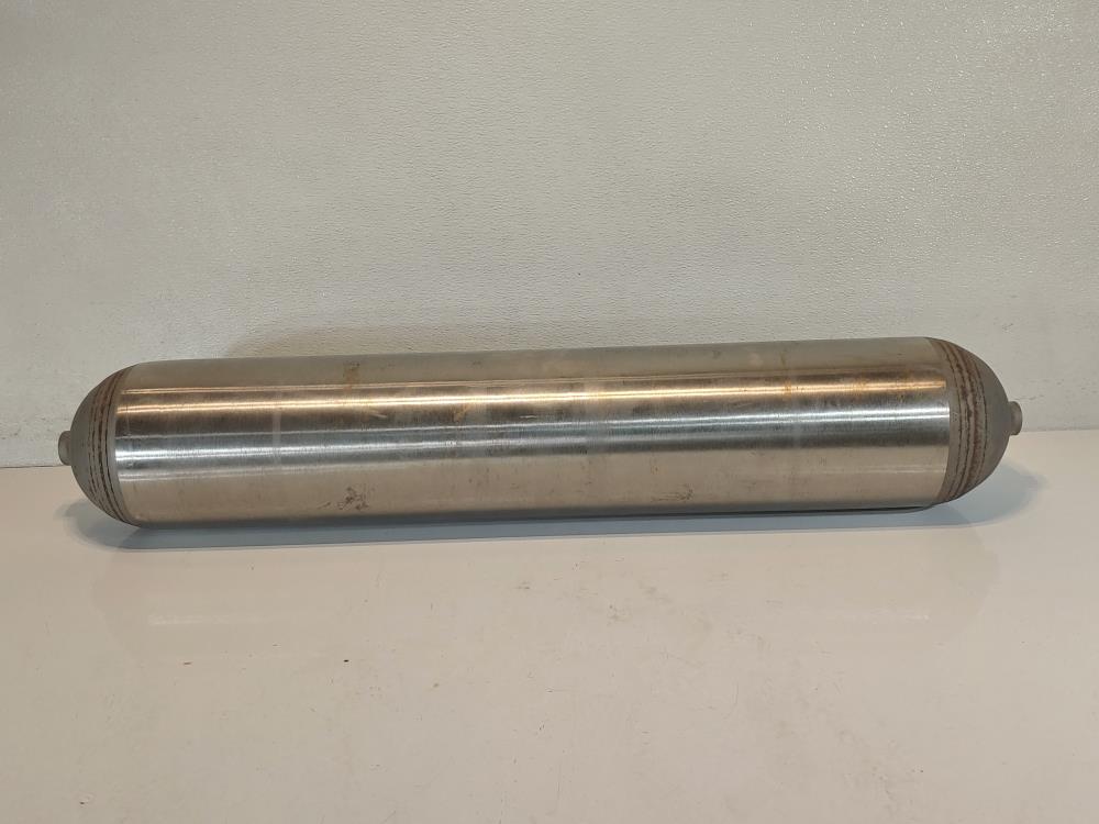 Hoke Double Ended Sample Cylinder DOT-3A 1800, 304 Stainless Steel 18A0122