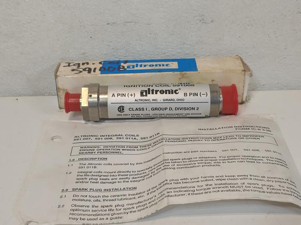 Altronic Ignition Coil 591008
