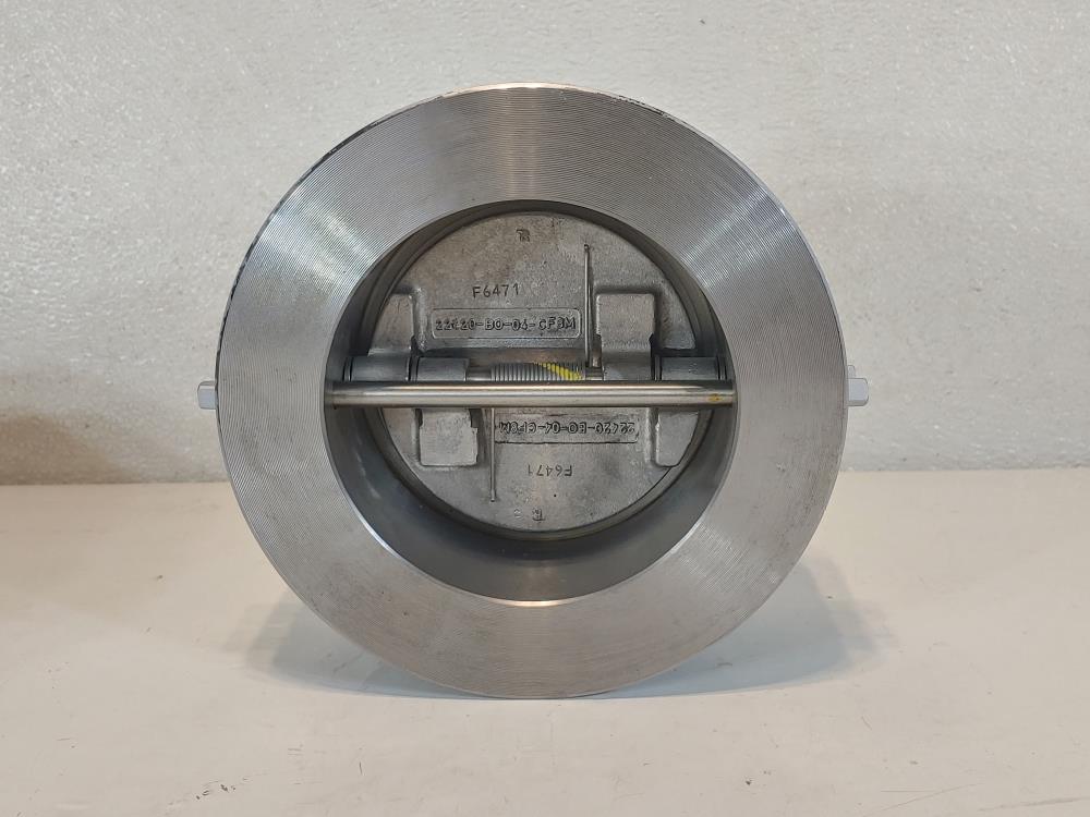 Crane Duo-Check II WCB 4" 150# Double Disc Check Valve