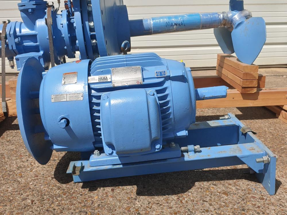 Jensen 3-Blade Mixer Model 650-30 w/ US Motors (Nidec) 30HP, RPM: 1775