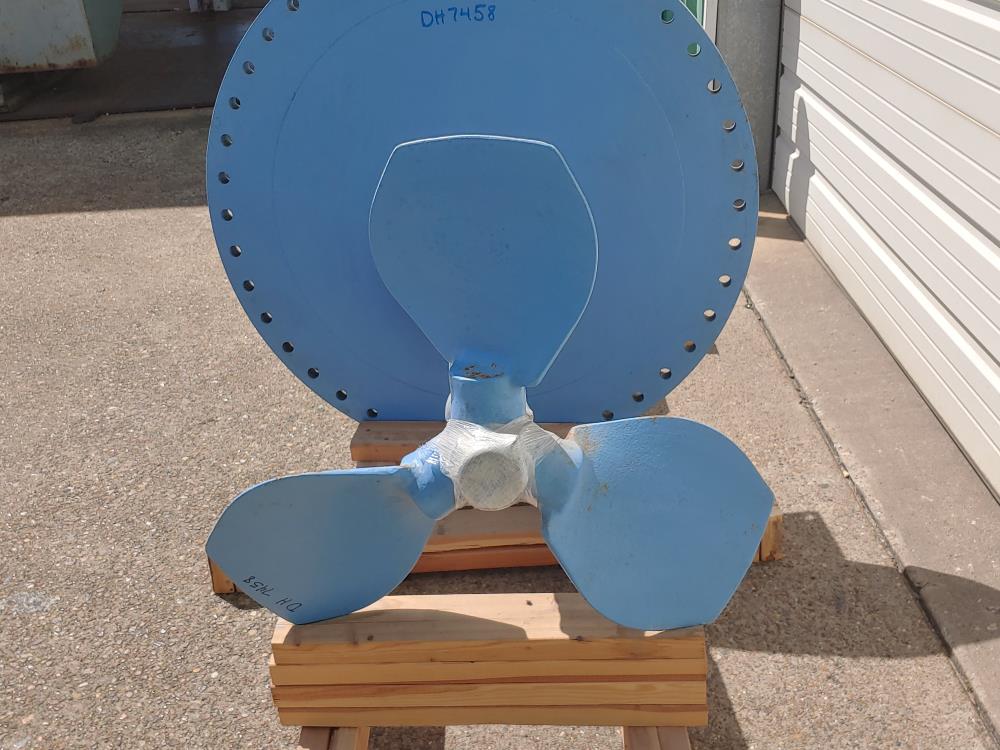 Jensen 3-Blade Mixer Model 650-30 w/ US Motors (Nidec) 30HP, RPM: 1775