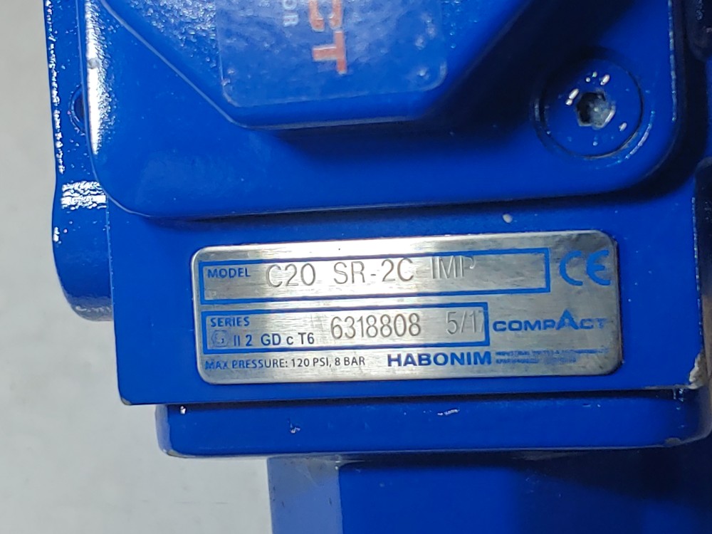 Habonim Compact Pneumatic Actuator C20 SR-2C IMP