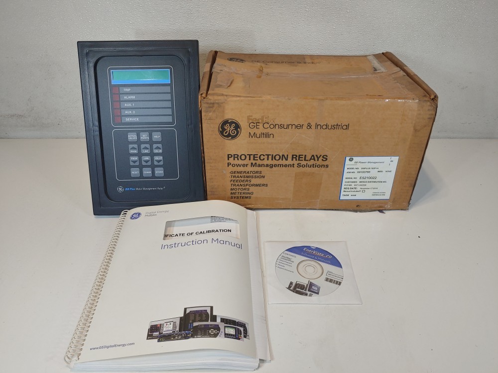 GE Multilin 269 Plus Motor Management Relay 269PLUS-100P-HI