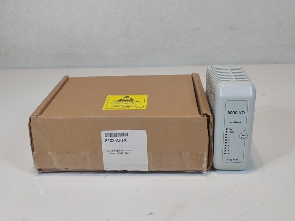 GE Multilin 8103-AI-TX, 8-Channel AI, 4-20mA 800 I/O Module