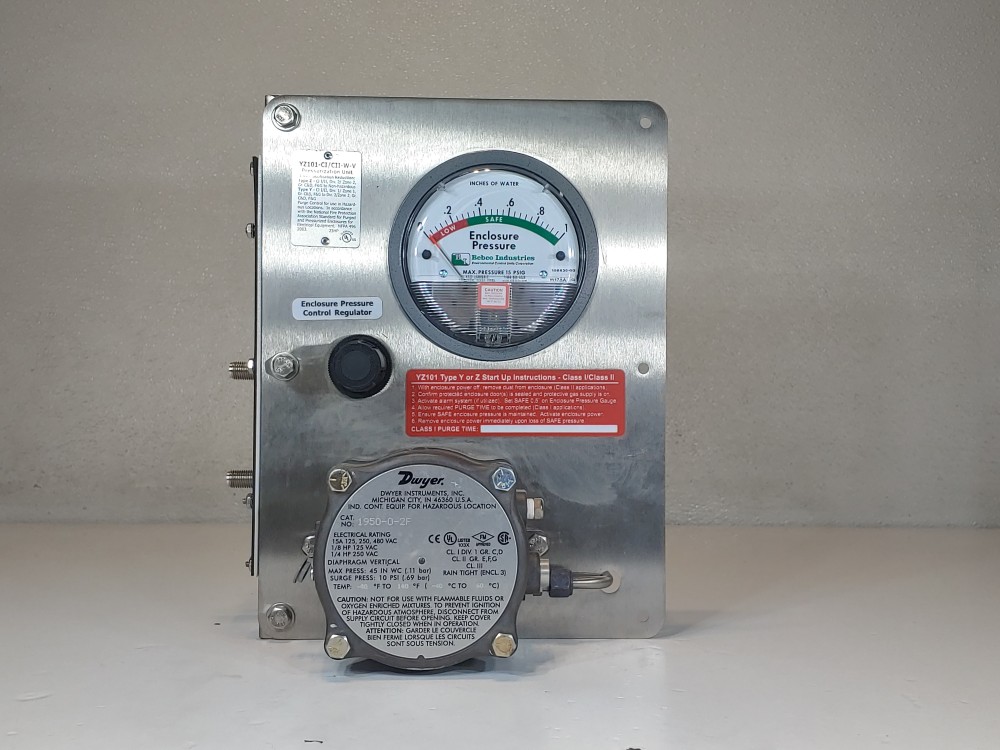 Best Purging Systems Type Y Or Z Vertical Purge Unit Model YZ101-CI/CII-W-V