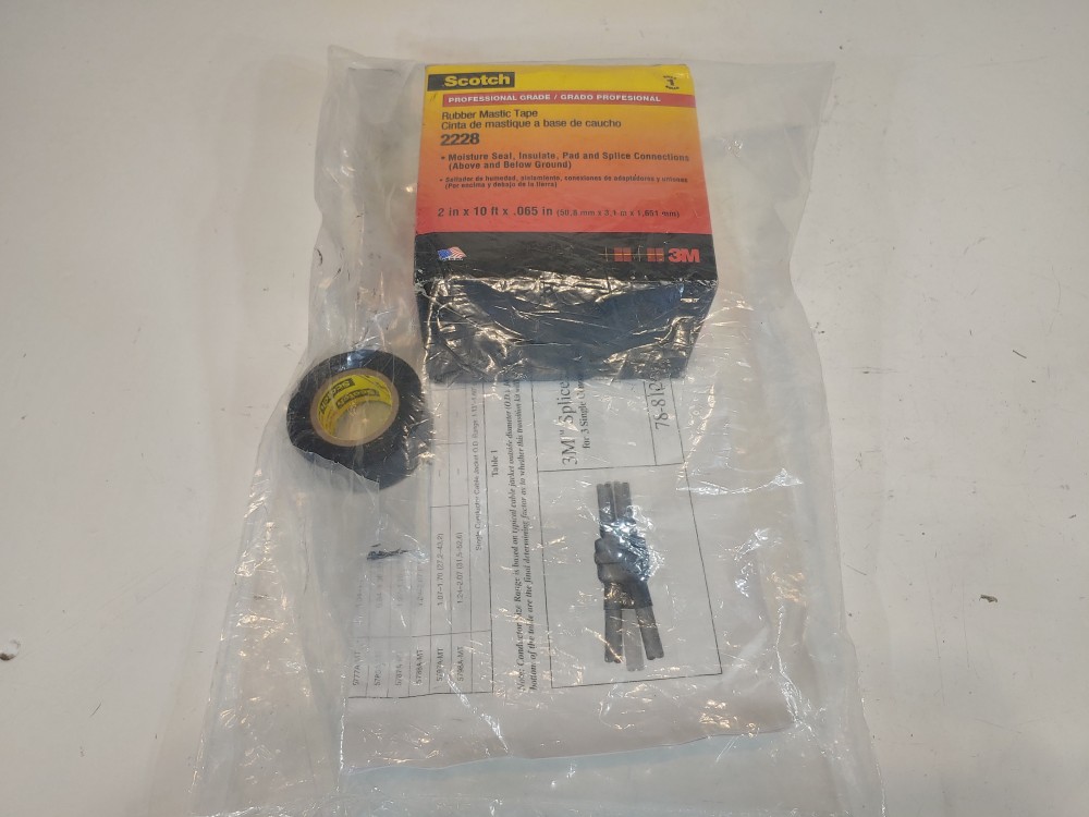 3M 7000132933 MT-Series Cold Shrink Transition Splice Kit