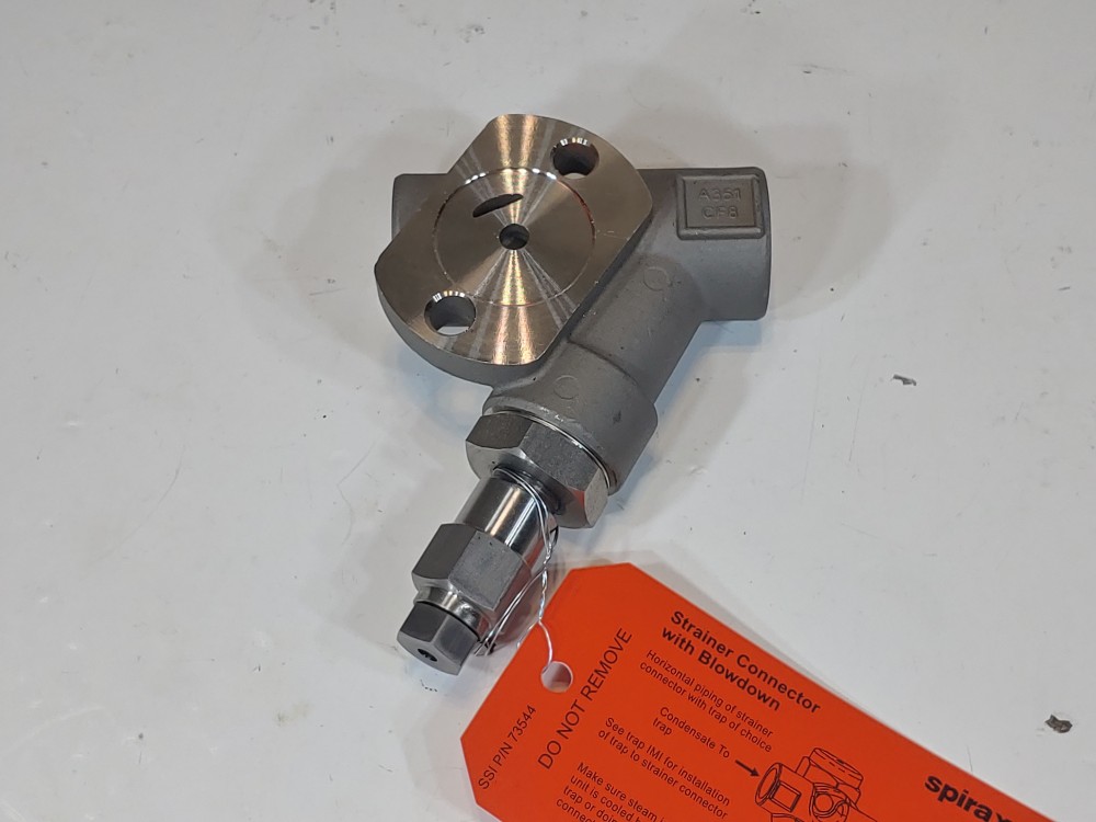 Spirax Sarco 3/4" NPT SS Strainer w/ Blowdown 67986