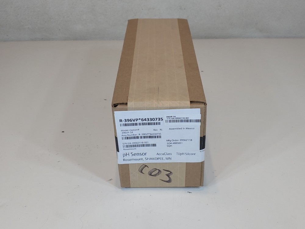 Rosemount TUpH Model 396 / 396VP pH/ORP Sensors ***SEALED***