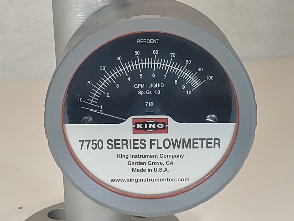 King 7750 Series Rotameter