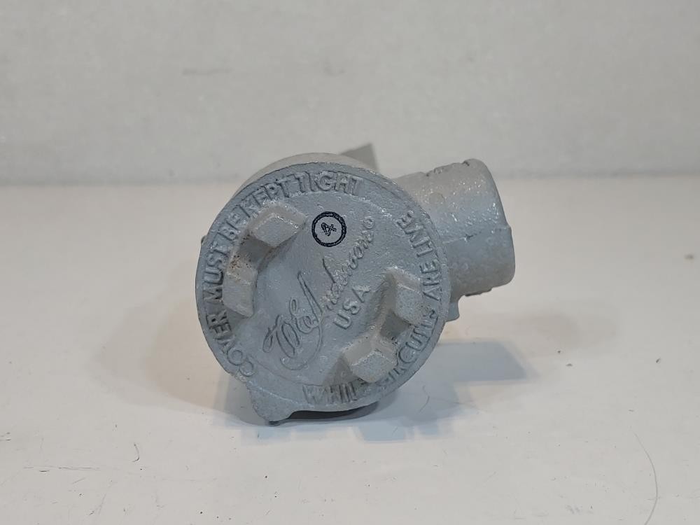W. E. Anderson Flotect 3/4" NPT EX Proof Vane Operated Flow Switch V4 ...