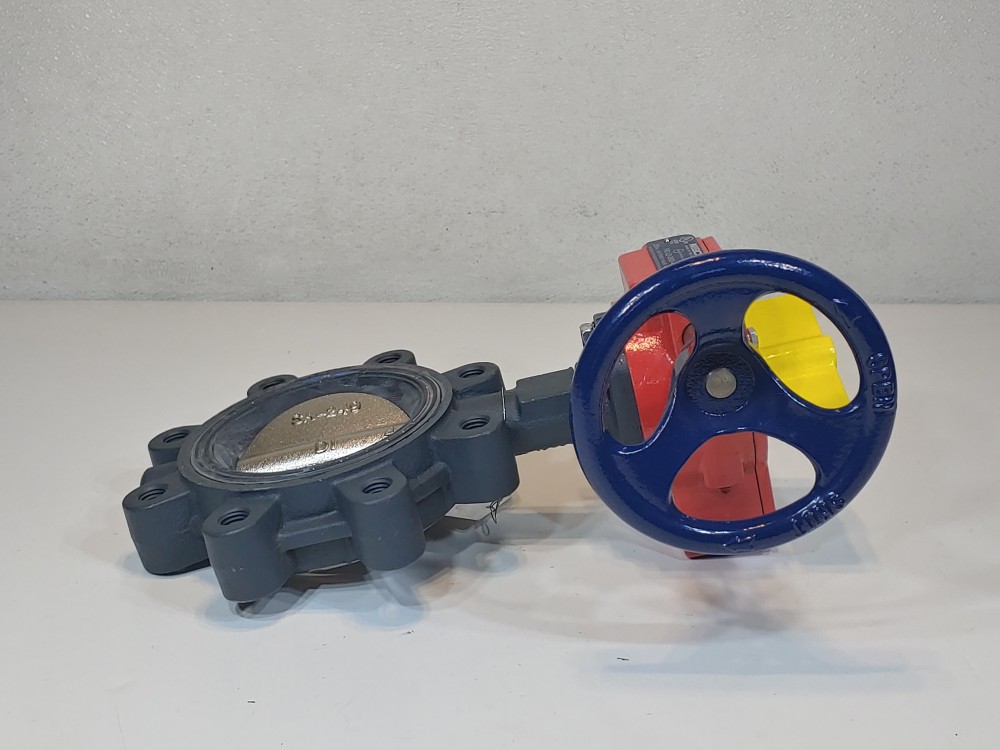 NIBCO 4" Wafer Butterfly Valve LD-3510-4 w/ Operator Gear