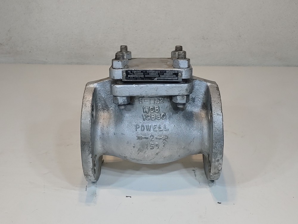Powell 2" 150# RF WCB Check Valve