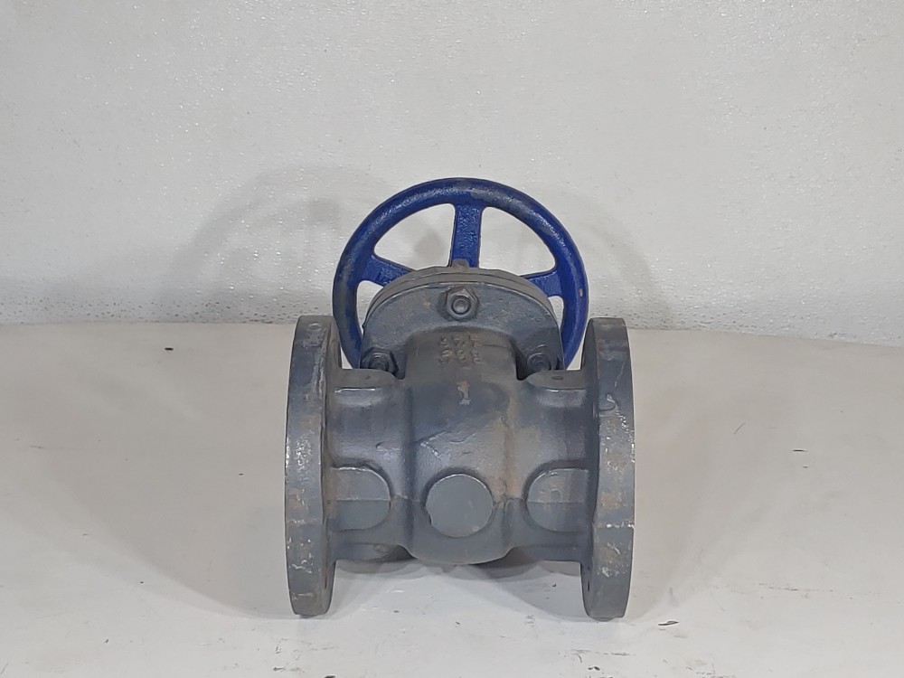 NIBCO 2-1/2" Flanged Full Port 125 SWP 200 WOG IBBM Gate Valve FIG: F-617-0