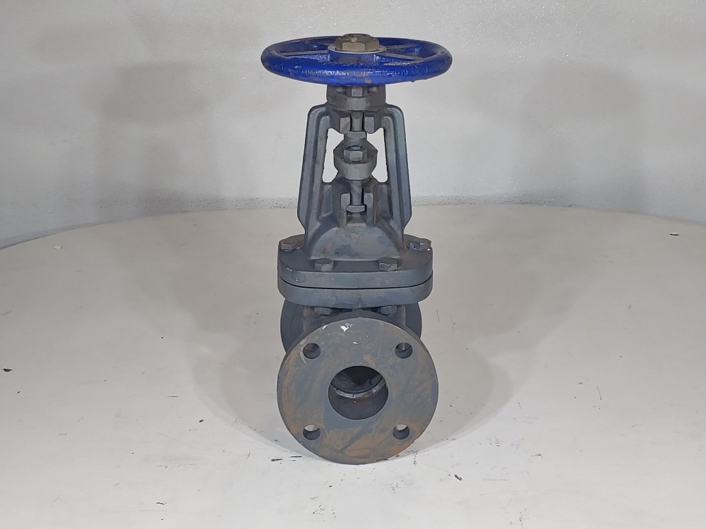 NIBCO 2-1/2" Flanged Full Port 125 SWP 200 WOG IBBM Gate Valve FIG: F-617-0