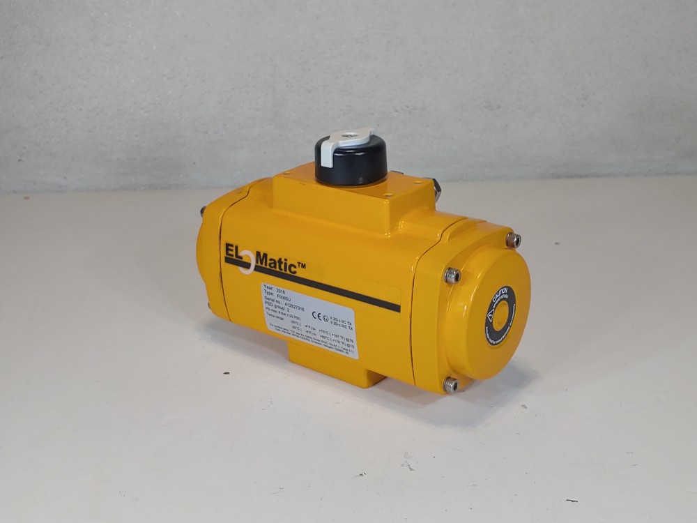 EL-O-MATIC F Series Rack & Pinion Pneumatic Actuator F0065U