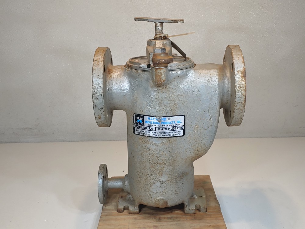 Hayward 72L 3" X 3/4" 150# WCB Simplex Lined Strainer - ST2830300RF4