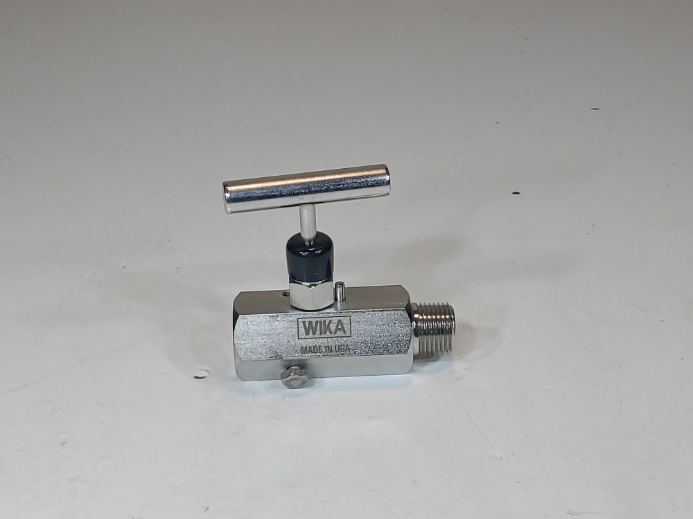 WIKA 1/2" MNPT X 1/2" FNPT Block & Bleed Valve #4339755