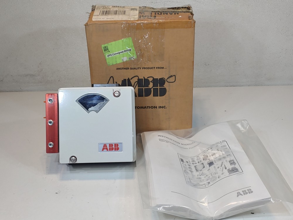 ABB AV1213000 Pneumatic Valve Positioner