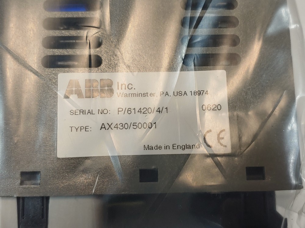 ABB AX400 Analyzer Type AX430/50001