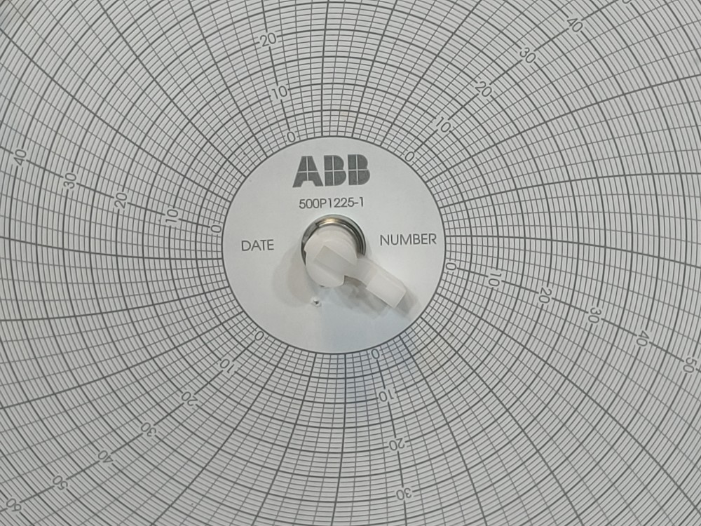 ABB C1312JA00GG01000000 Commander Advanced Circular Chart Recorder