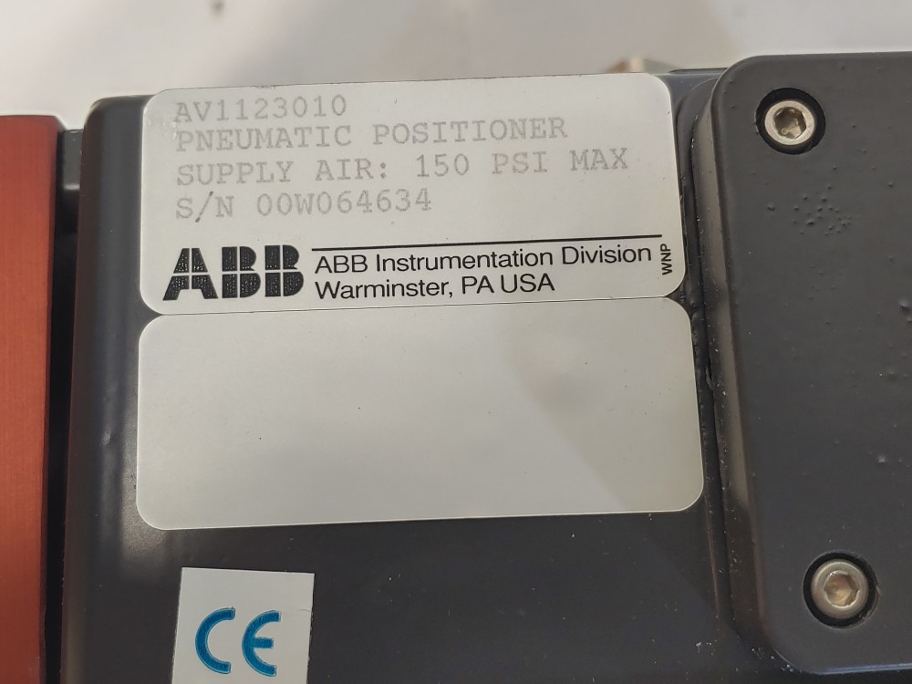 ABB Pneumatic Positioner AV112310