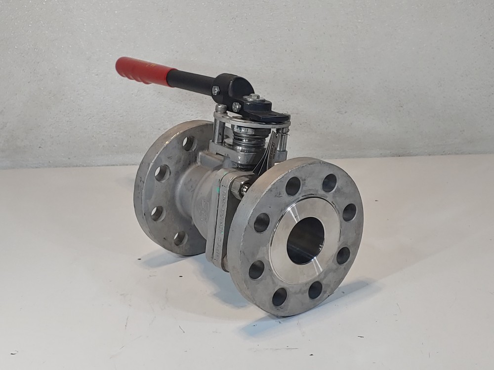 MicroFinish Valves 2" 300# 2-PC RF CF8M Ball Valve