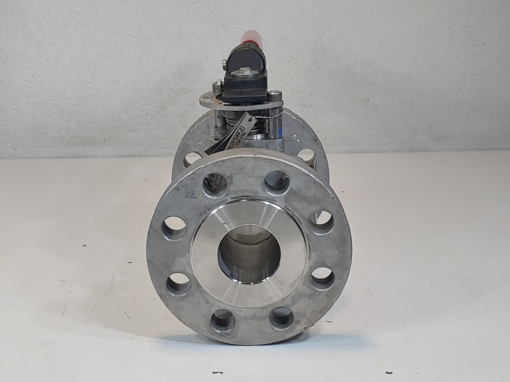 MicroFinish Valves 2" 300# 2-PC RF CF8M Ball Valve