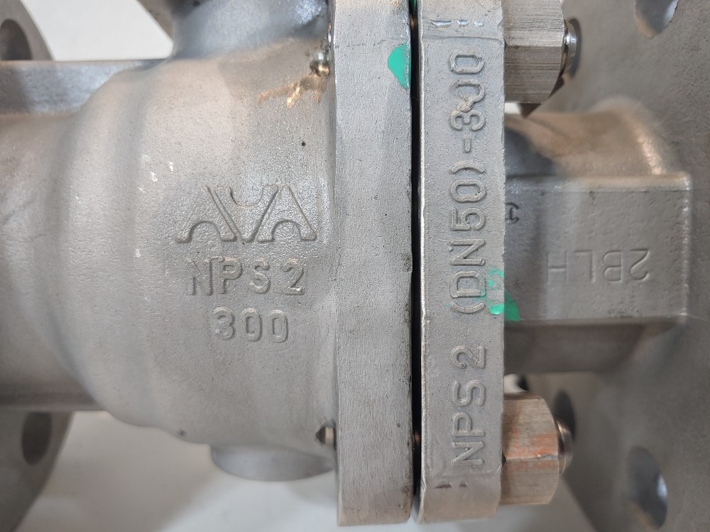 MicroFinish Valves 2" 300# 2-PC RF CF8M Ball Valve