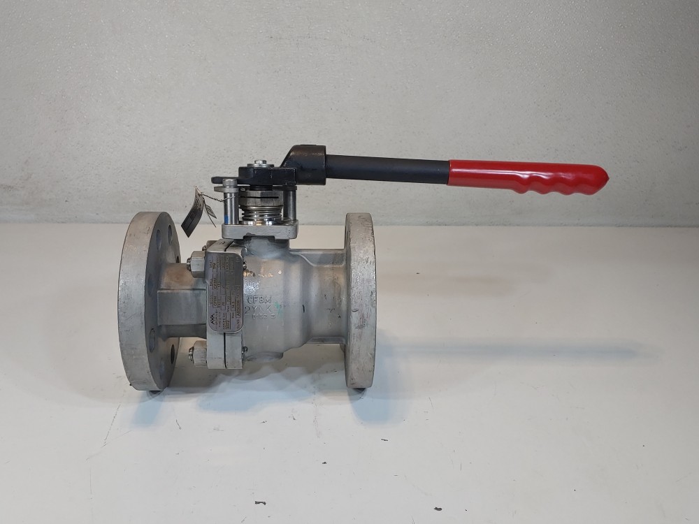 MicroFinish Valves 2" 300# 2-PC RF CF8M Ball Valve