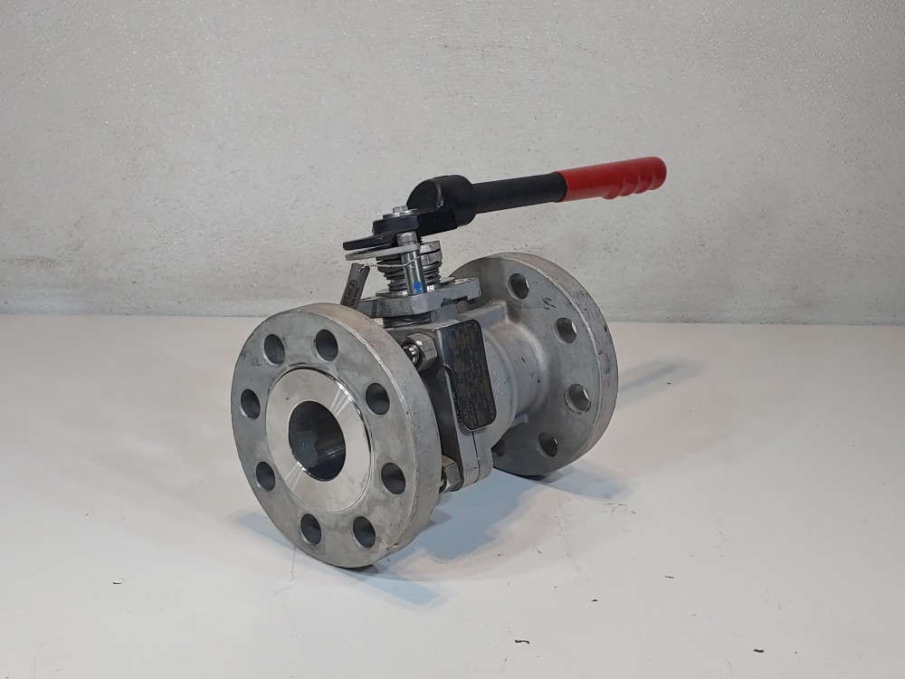 MicroFinish Valves 2" 300# 2-PC RF CF8M Ball Valve