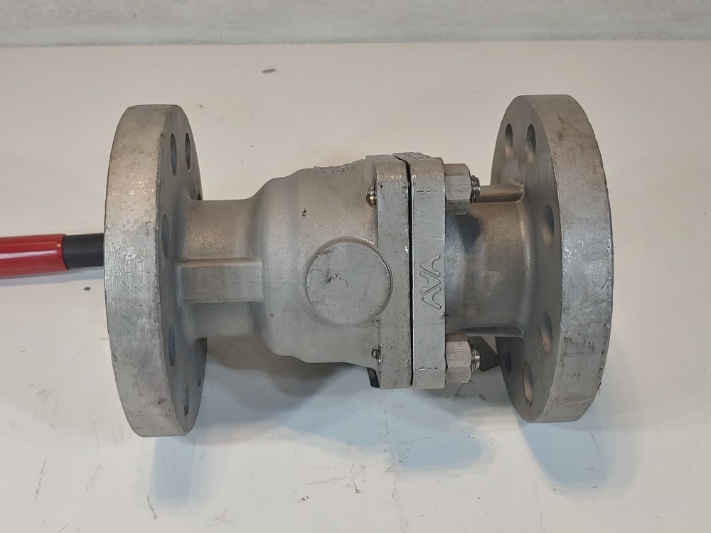 MicroFinish Valves 2" 300# 2-PC RF CF8M Ball Valve